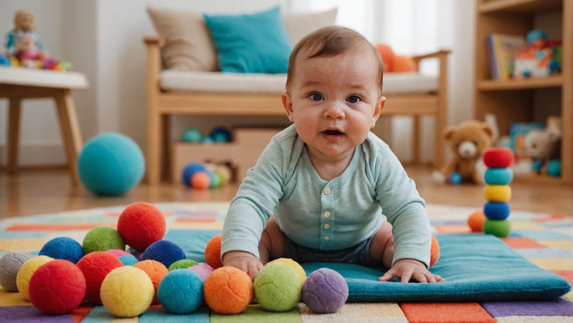 Éveiller les sens de bébé : Jeux sensoriels essentiels